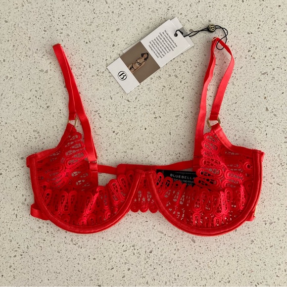 Bluebella | Intimates & Sleepwear | Nwt Bluebella Tallulah Red Open ...